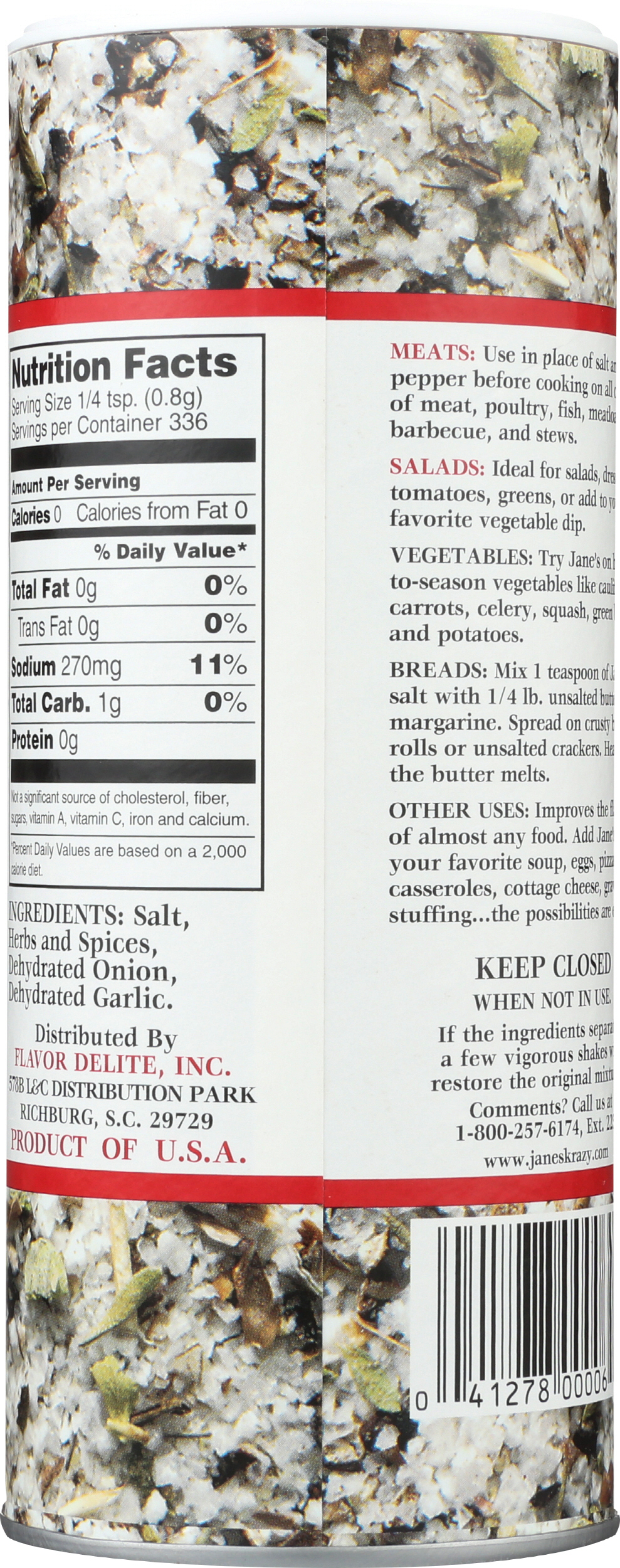 Mixed Up Salt - 9.5 OZ - World Finer Foods