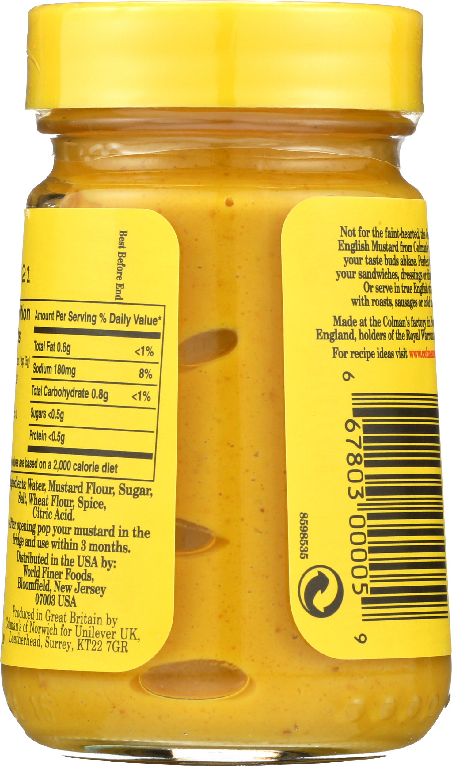Colman’s Prepared Mustard - World Finer Foods