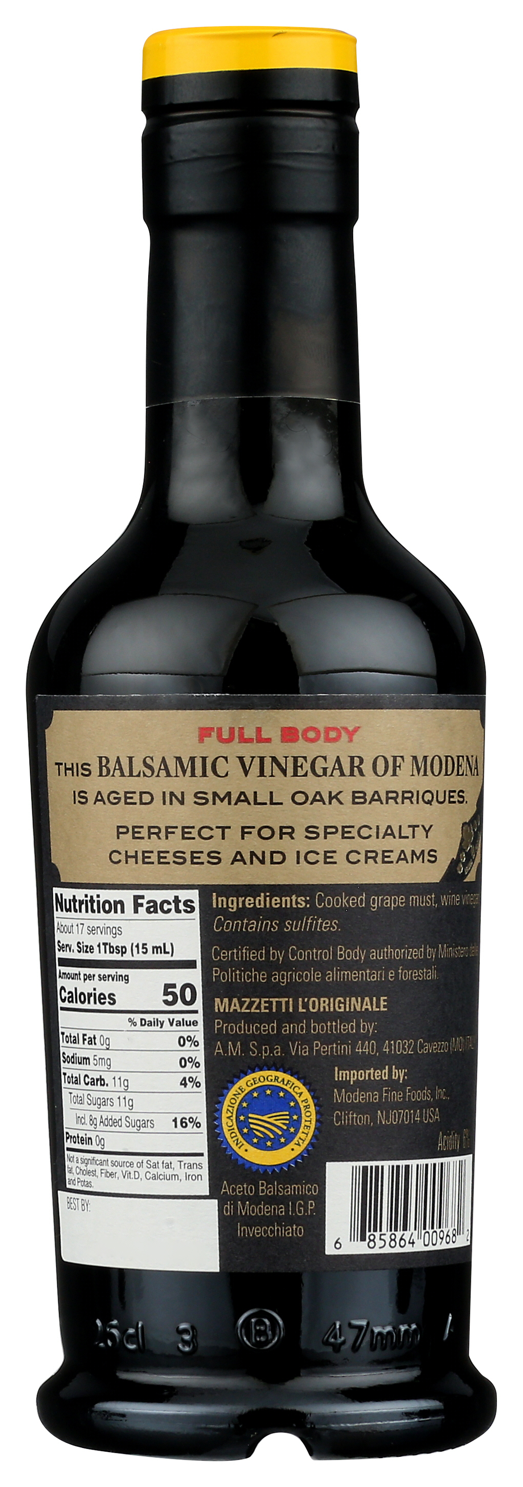 Balsamic Vinegar – 5 Leaf Black Label Signature Series