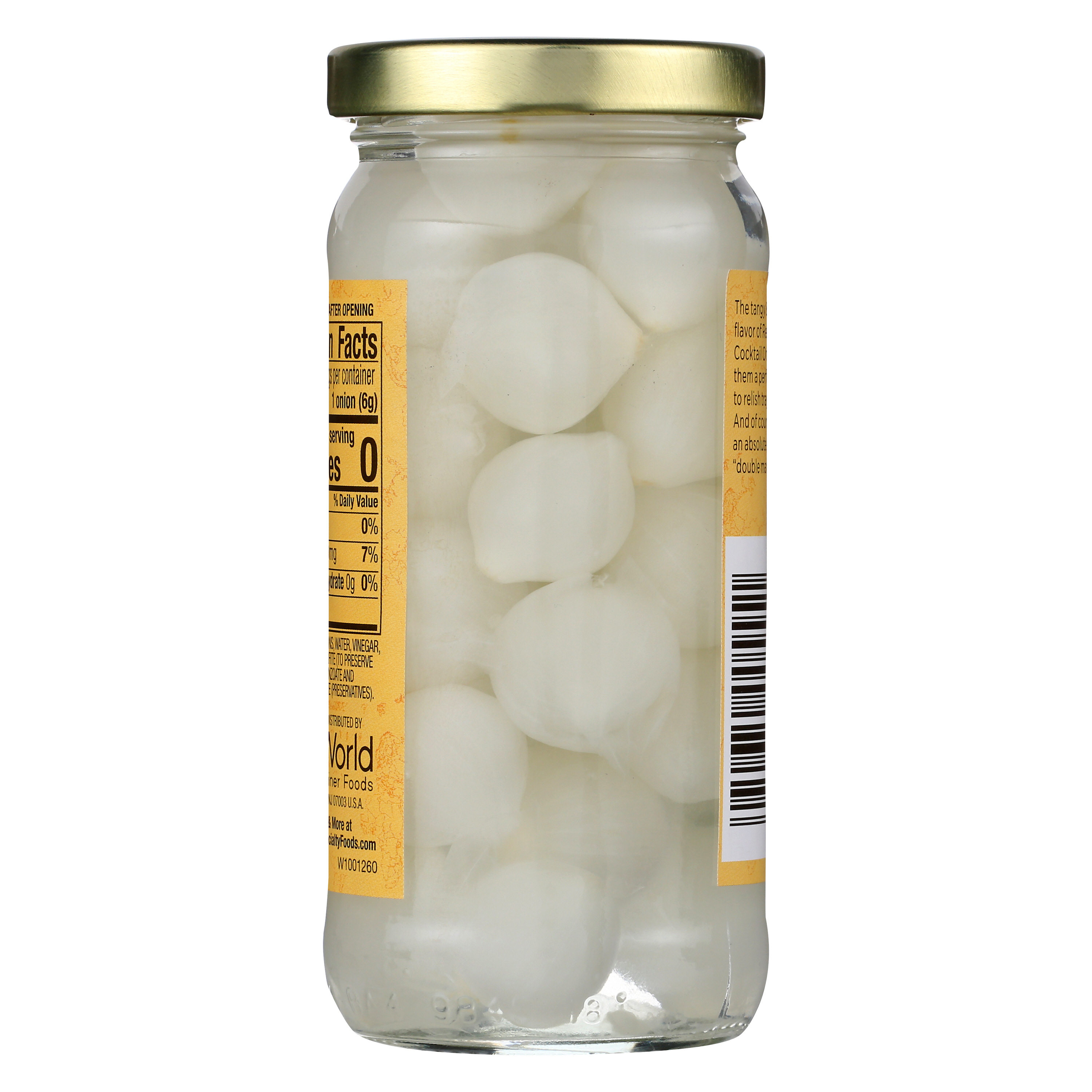 Double Martini Sour Cocktail Onions - World Finer Foods
