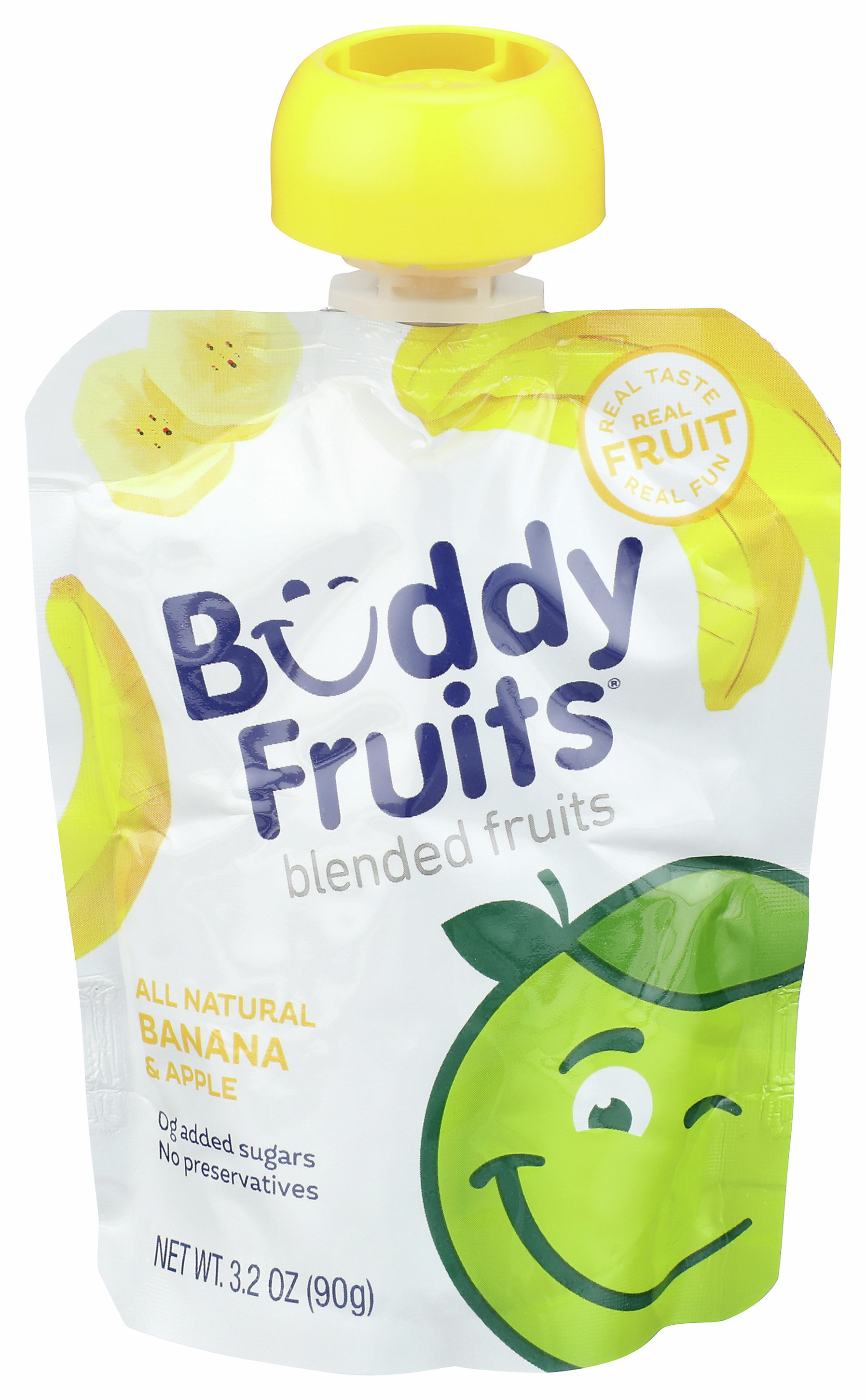 Buddy Fruits Banana & Apples Fruit Pouch - World Finer Foods