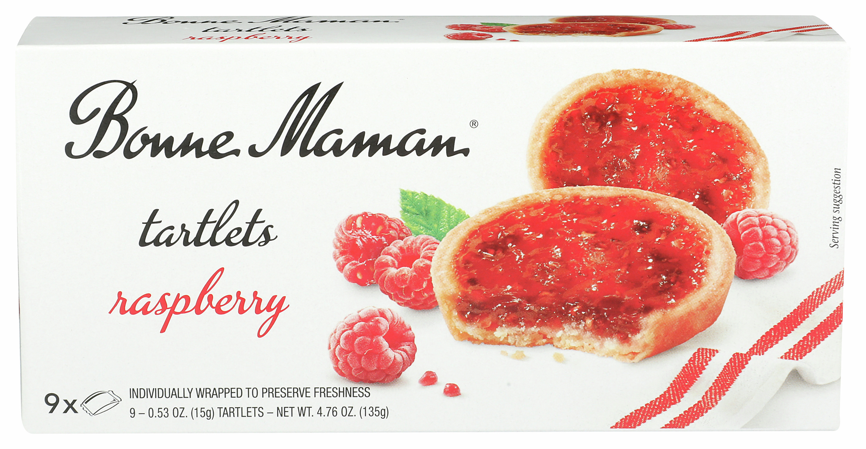 Bonne Maman Raspberry Tartlets - World Finer Foods
