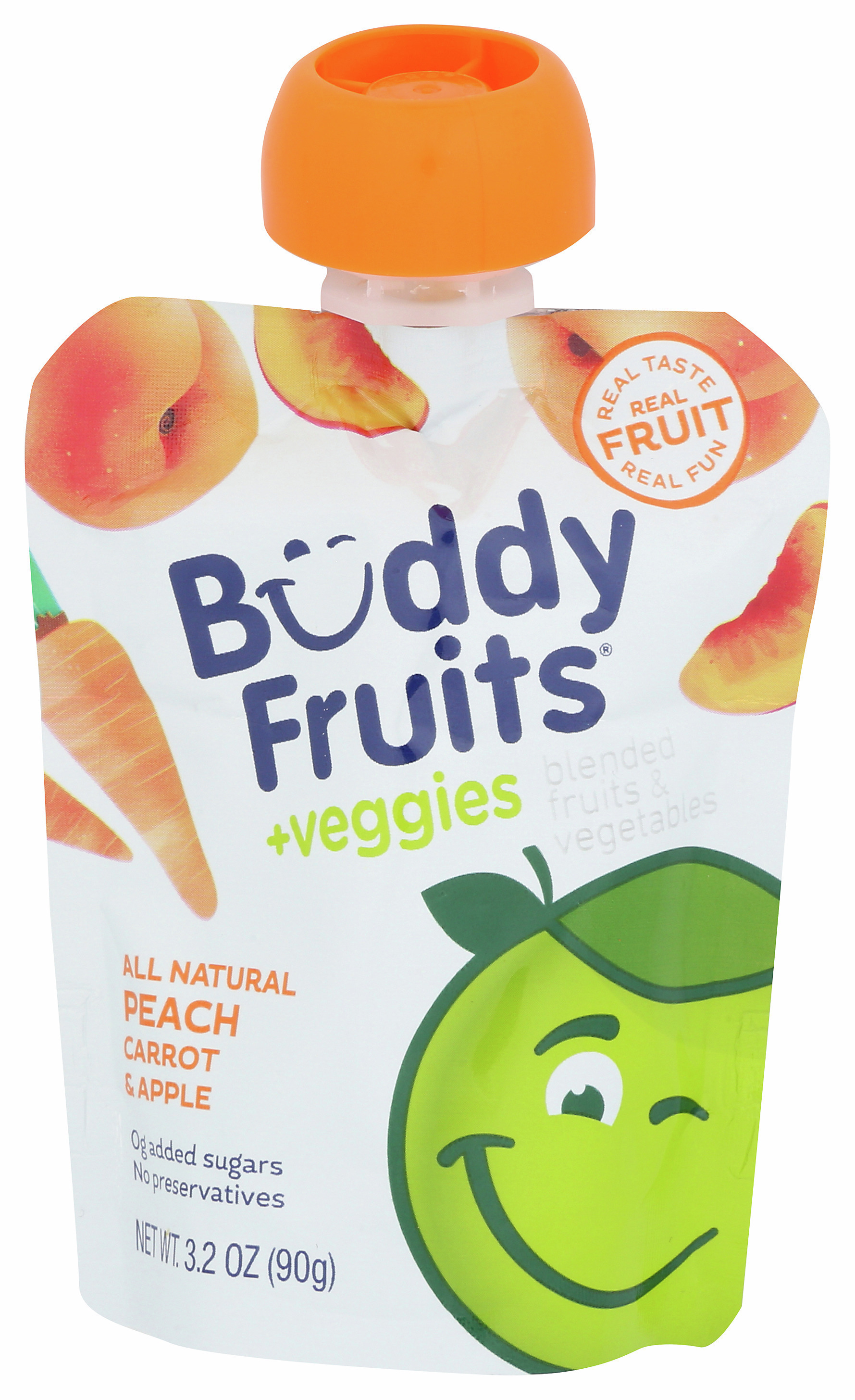 Peach, Carrot & Apple Pouch - World Finer Foods