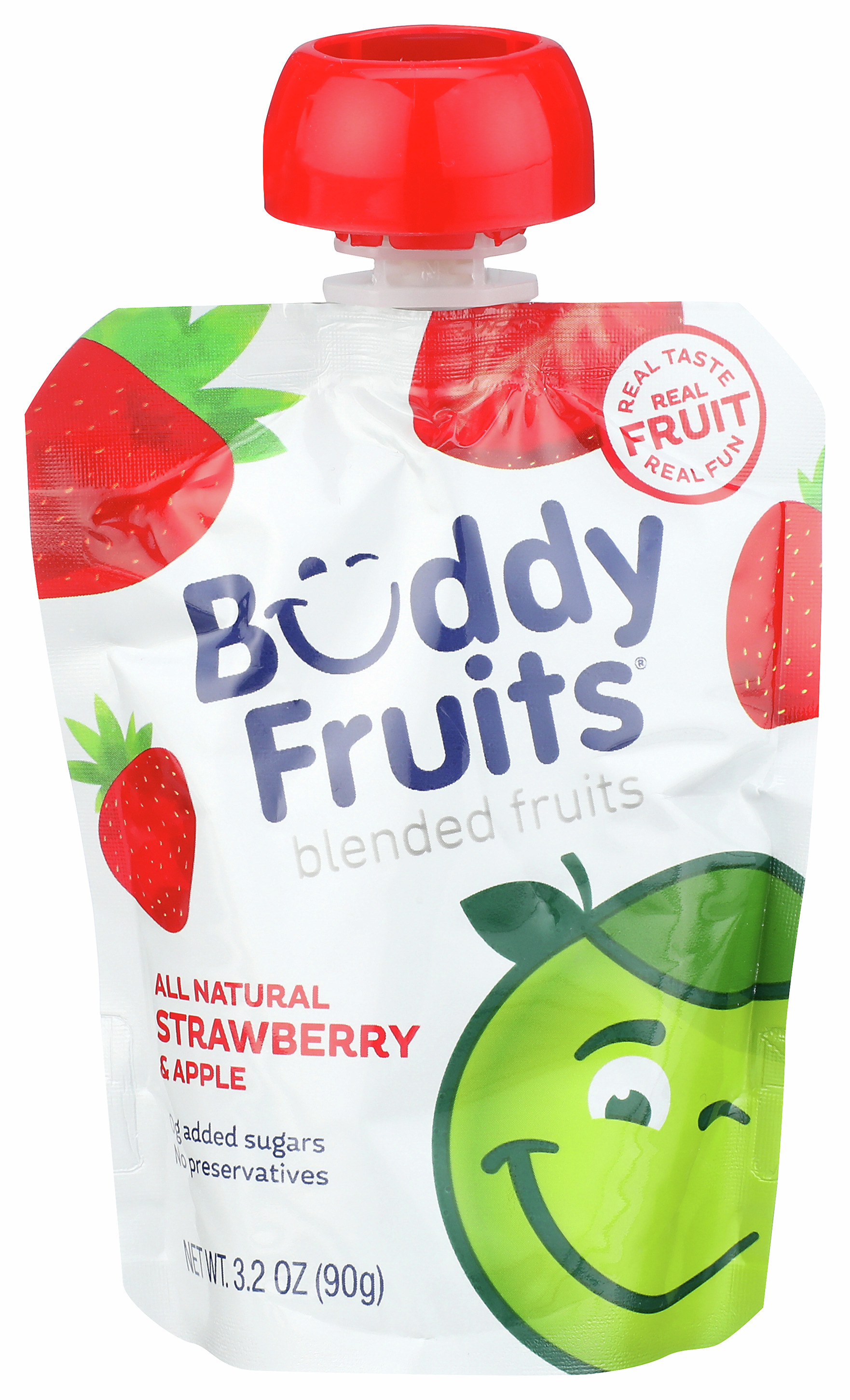 Strawberry & Apple Blended Fruits Pouch - World Finer Foods